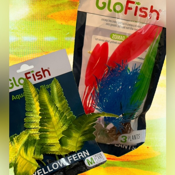GloFish | Fish | New Glofish Aquarium Plants | Poshmark